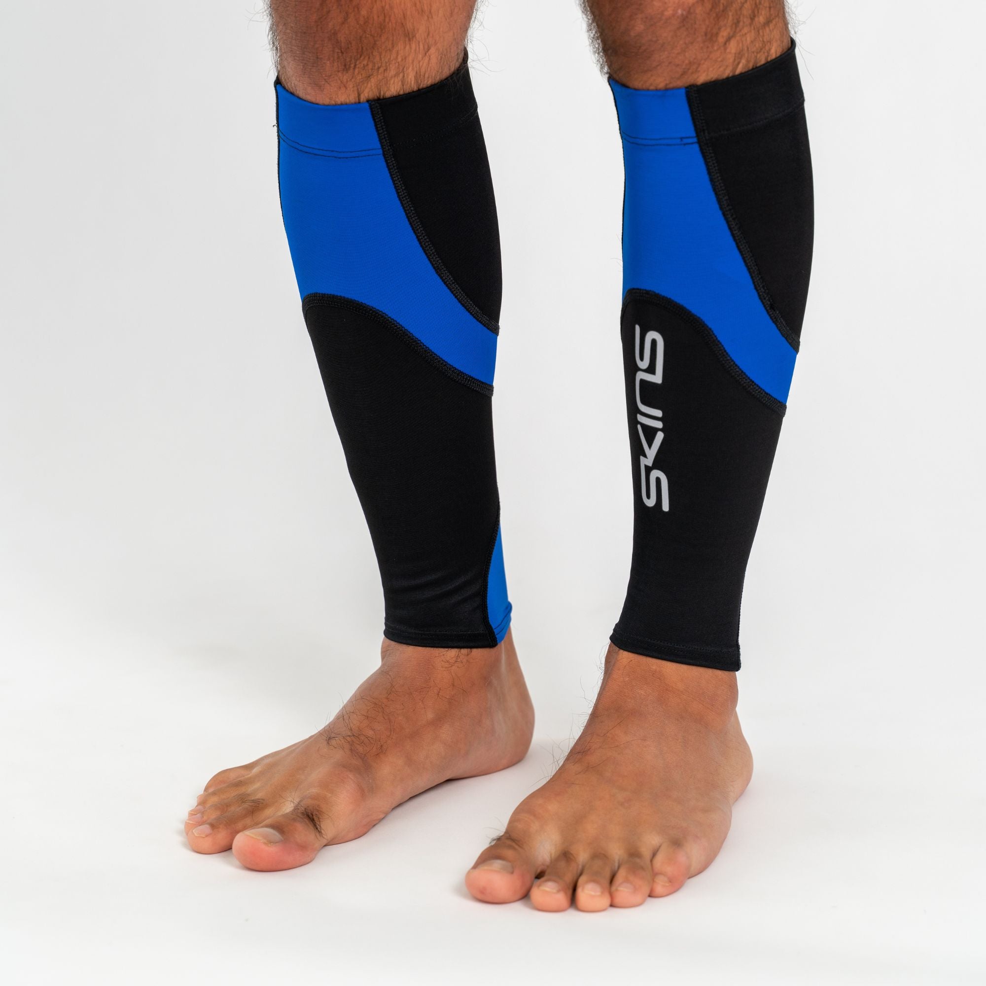 SKINS Unisex Series-3 Calf Tights MX - Black/Royal Blue – SKINS ...