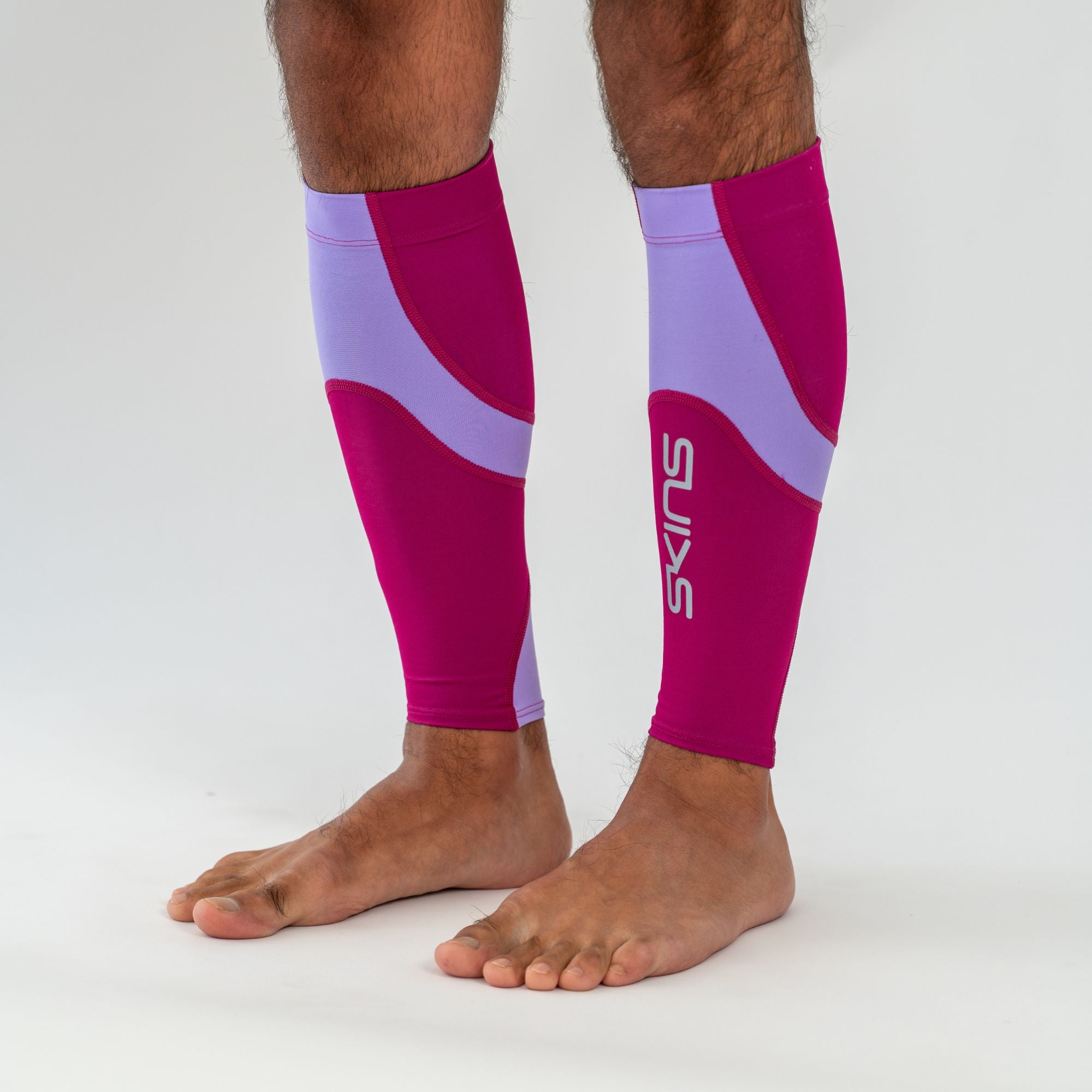 SKINS Unisex Series-3 Calf Tights MX - Wine Red/Lavender – SKINS ...