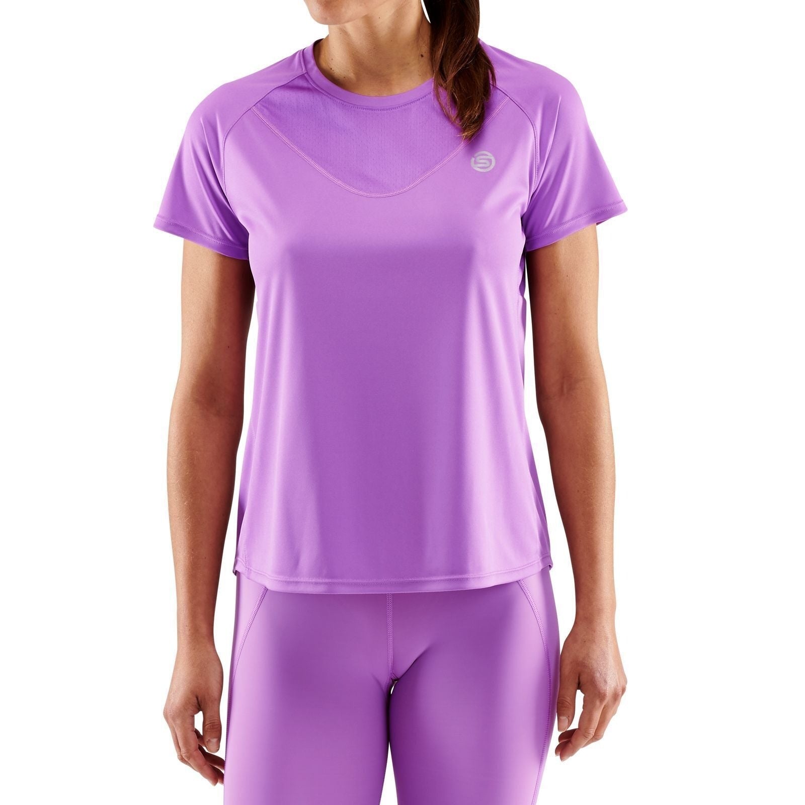 SKINS Women's Series-3 Active Short Sleeve Top - Iris Orchid – SKINS ...